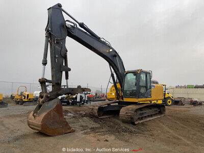 2019 John Deere 210G LC Hydraulic Excavator Trackhoe Aux Thumb Q/C Cab ...
