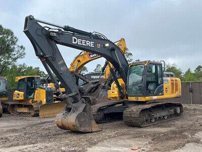 2019 John Deere 210G LC Excavator Cab Backhoe Trackhoe Thumb Aux Hyd ...