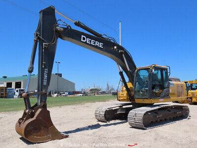 2018 John Deere 210G LC Excavator Trackhoe Cab A/C Aux Hydraulics ...