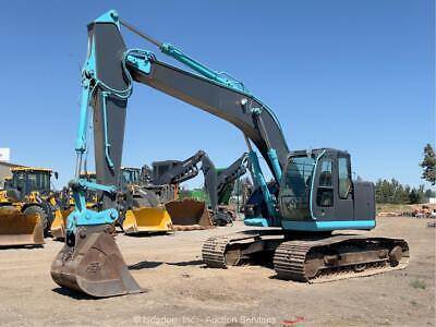 2003 John Deere 225C LC Hydraulic Excavator Track Backhoe Bucket Aux ...