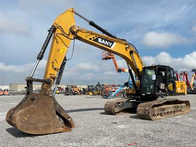 2017 Sany SY235C LC Hydraulic Excavator Cab Cummins Diesel Aux Hyd ...
