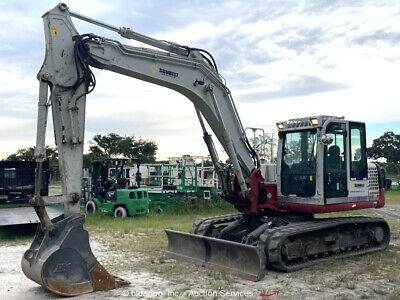 2016 Takeuchi TB1140 Hydraulic Excavator A/C Cab Trackhoe Aux Hyd ...