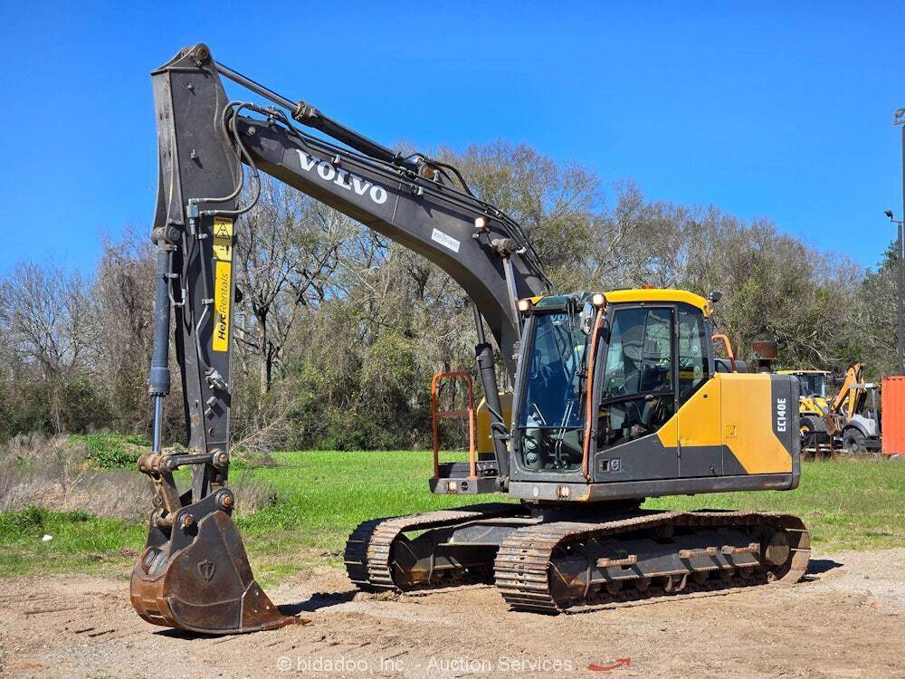 2019 Volvo EC140E Hydraulic Excavator Cab Trackhoe A/C Cab Diesel Aux bidadoo For Sale | Cypress ...