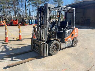 2016 Doosan D 30 S-7 6,000 LB Forklift Lift Truck Diesel Solid Tire For Sale | Garner, NC ...