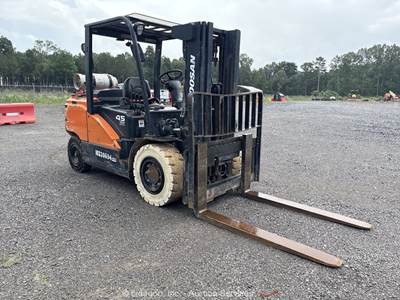 2021 Doosan G45S-7 10,000 lbs Warehouse Forklift Industrial Lift Truck ...