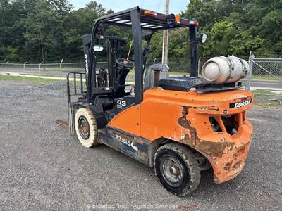 2021 Doosan G45S-7 10,000 lbs Warehouse Forklift Industrial Lift Truck ...