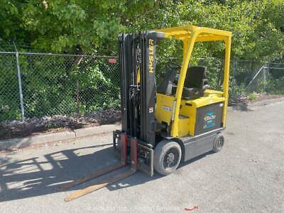 Hyster E45XN-33 2,500 lbs Electric Industrial Forklift Lift Truck 48V ...