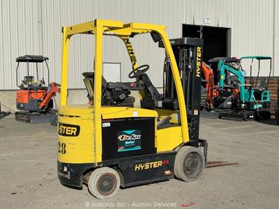 2017 Hyster E45XN-33 4,000 lbs Class Forklift Electric Lift Truck ...