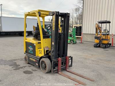 2014 Hyster E45XN-33 4,000 lbs Class Forklift Electric Lift Truck ...