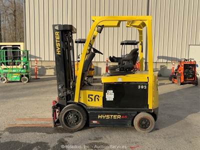 2014 Hyster E45XN-33 4,000 lbs Class Forklift Electric Lift Truck ...