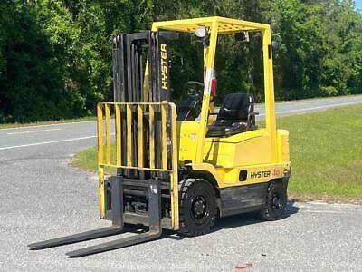 2007 Hyster H40XMS 4,000 LBS Forklift Lift Truck Tow Motor Diesel For ...