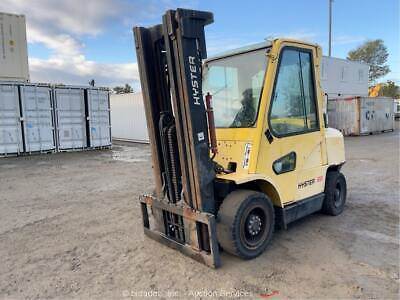 2001 Hyster H80XM 8,000 LB Class Forklift Cab Lift Truck V6 Vortec ...