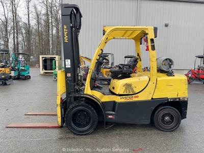Hyster H90FT 9,000 lb Class Forklift Warehouse Lift Truck Diesel -Parts ...