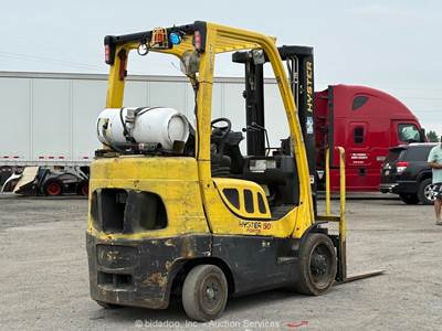 2019 Hyster S50FT 5,000 lbs Warehouse Forklift Material Lift Truck ...
