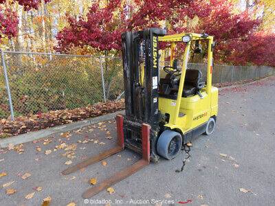 1999 Hyster S60XM 6,000 lbs Industrial Warehouse Forklift Lift Truck ...