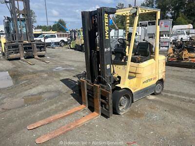 Hyster S60XM 6K Industrial Warehouse Forklift Lift Truck LPG -Parts ...