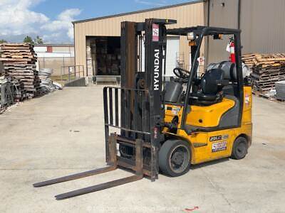 2011 Hyundai 25LC-7A 5,000 lbs Class Warehouse Industrial Forklift Lift ...