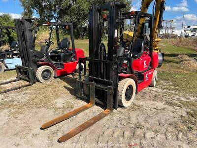 2005 Kalmar P50BX 5,000 lb Warehouse Forklift Lift Truck 3 Stage Mast ...