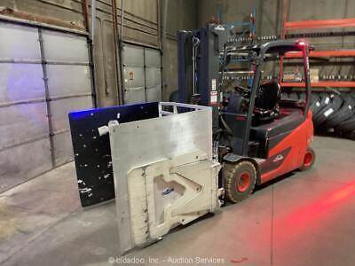 2020 Linde E25S 5,000 lbs Electric Forklift Lift Truck Cascade Clamp ...