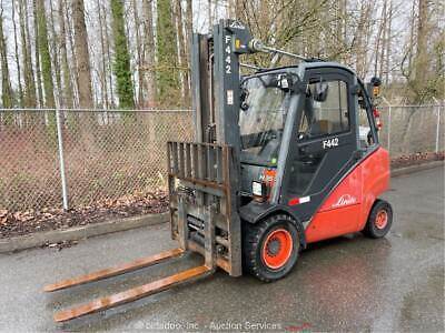 2005 Linde H35T 7000lbs Industrial Forklift Lift Truck Cab A/C -Repair ...