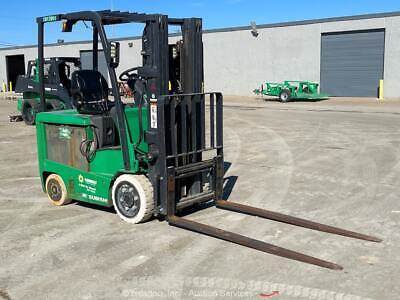 2017 Mitsubishi FBC25N 5,000 lbs Electric Warehouse Forklift Lift Truck ...