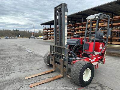 2000 Moffett M5000 5000 lb Truck Mount Piggyback 3 Wheel Fork Lift ...