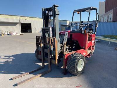 2013 Moffett M50P 5,000 lb Rough Terrain Piggyback Forklift Kubota ...