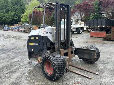 2012 Palfinger Crayler CR55 5,500 lb 3 Wheel Truck Mounted Forklift For ...