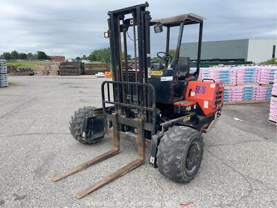 2013 Palfinger GT55 5,500 lb Piggyback Rough Terrain Forklift Lift ...