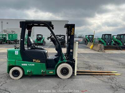 2016 Yale GTP050LX 5,000 lb Class Warehouse Industrial Forklift Lift ...