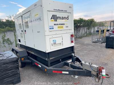 2018 Allmand Maxi-Power 150 150kVA 120KW Towable Generator Genset ...