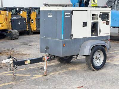 2018 Atlas Copco QAS25 20kW Towable Generator 25kVA Genset Isuzu Diesel ...