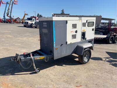 2019 Atlas Copco QAS70 S/A Towable 56kw Generator 70kVA Genset Isuzu ...
