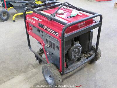 2017 Honda EB6500X1 6500 Watt 120/220v Portable Generator 389 CC Engine ...