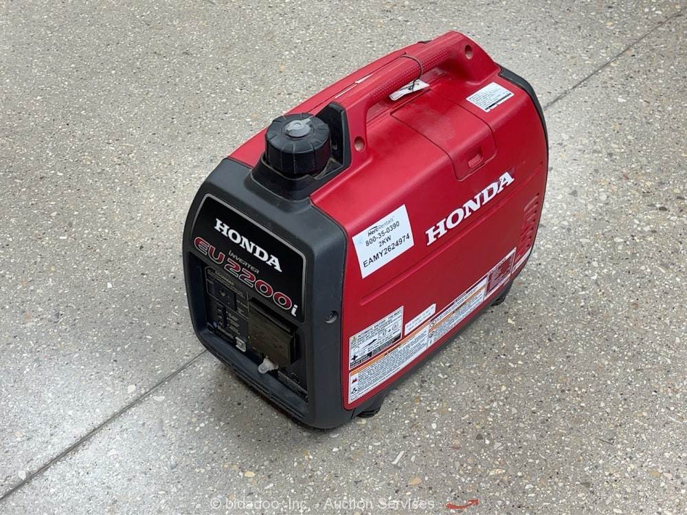 2022 Honda EU2200i 2.2kW Portable Generator Inverter Honda Engine Gas ...