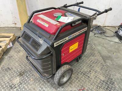 2019 Honda EU7000iS 7000 Watt Portable Electrical Generator Power ...