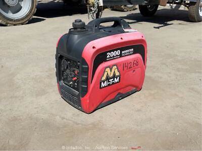 2021 Mi-T-M GEN-2000-IMMO 2,000 Watt Portable Power Inverter Generator ...