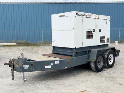 2013 MMD PowerPro 125 100kW Towable Generator 125kVA Genset Diesel ...