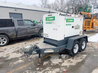 2015 MMD SDG40S-8B1 30kW Towable Portable Diesel Generator 38kVA Genset ...