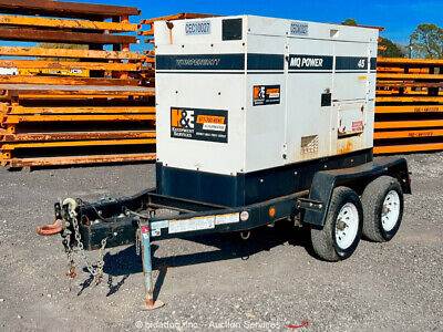 2017 Multiquip DCA-45SSIU4F 36kW Towable Generator 45kVA Genset Diesel ...