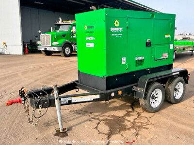 2017 Multiquip DCA-45SSIU4FSG 36 kW Towable Generator 45kVA -Repair For ...