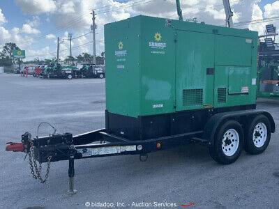 2014 Multiquip DCA-70SSJU4i 56kW Towable Generator 70kVA Genset T/A For ...
