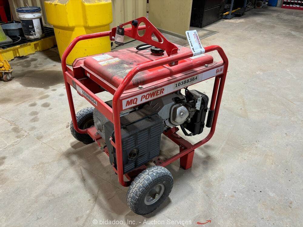 2022 Multiquip GA-6HR 5kW Portable Generator Genset Honda GX340 bidadoo ...