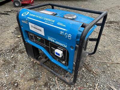 2018 Tsurumi TPG4-3000HCSA 3,000W Portable Generator 120VAC 23 Amp Honda For Sale | Abbotsford ...
