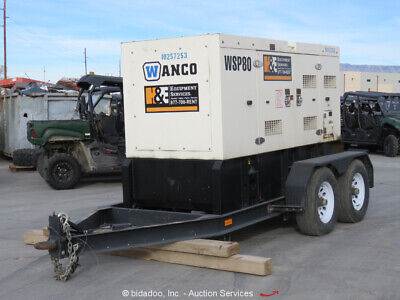 2018 Wanco WSP80 65kW Towable Generator 80kVA Genset Perkins -Parts ...