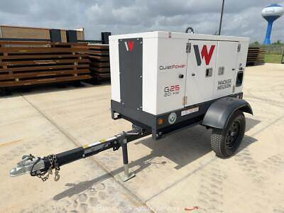 2022 Wacker Neuson G25 20 kW Towable Generator 25 kVA Genset -Repair ...