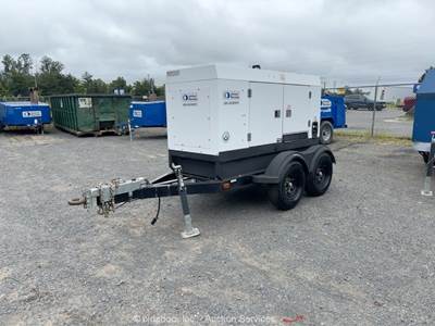 2019 Wacker Neuson G50 38kW Towable Generator 48kVA Genset Isuzu -Parts ...