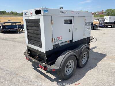 2017 Wacker Neuson G70 58 kW Towable Generator GenSet Cummins -Repair ...