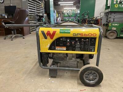 2021 Wacker GP5600A 5.6 kW Portable Generator GenSet Honda GX340 For ...