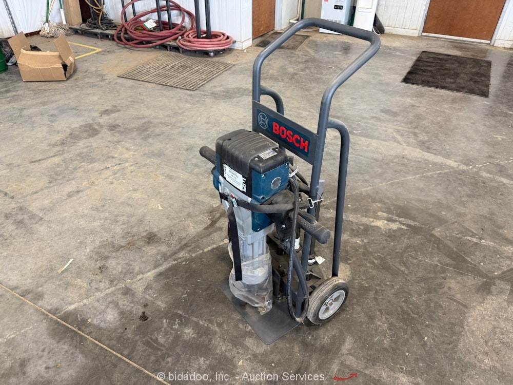 2023 Bosch BH 2770 VC Electric Demolition Breaker Hammer Chisel Cart ...